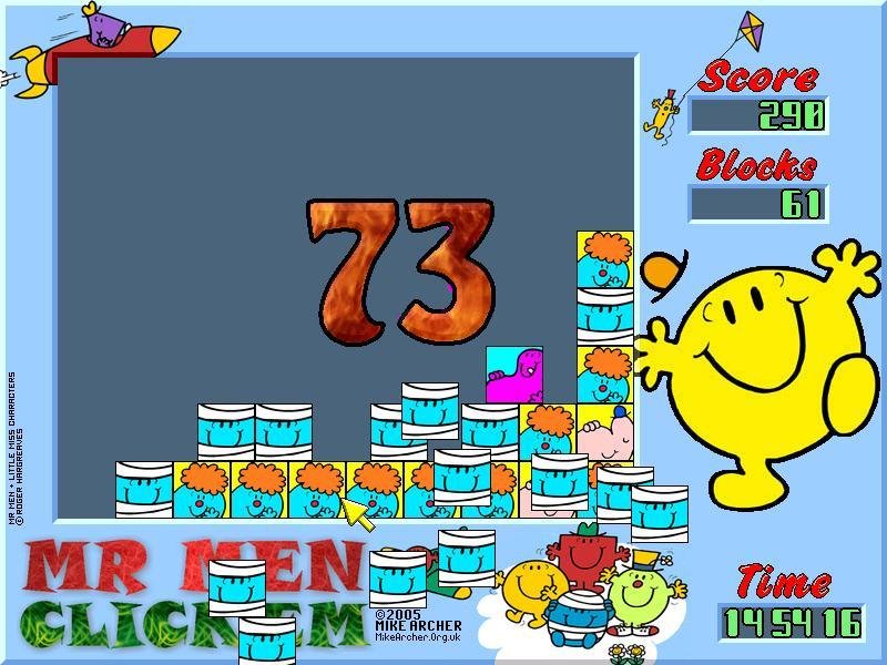 Mr. Men Click'em - Free PC Download | Acid-Play